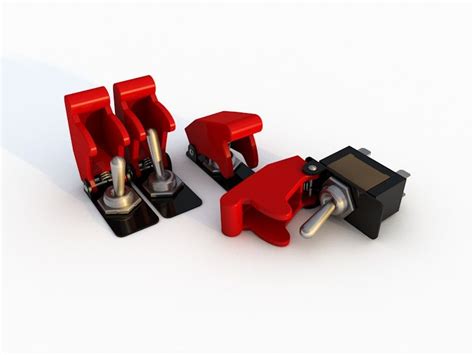 Old Toggle Switch 3d Model 19 C4d Free3d