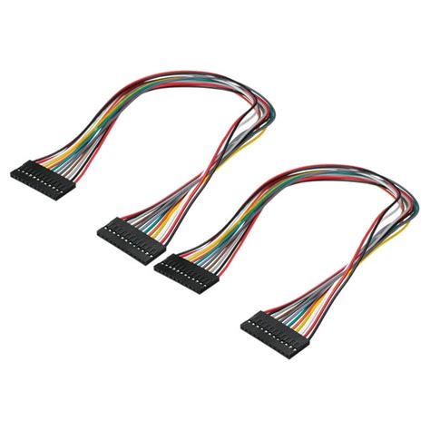 Uxcell Female To Female 12pin Breadboard Jumper Wire 2 54mm Single Row