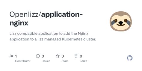 GitHub Openlizz Application Nginx Lizz Compatible Application To Add