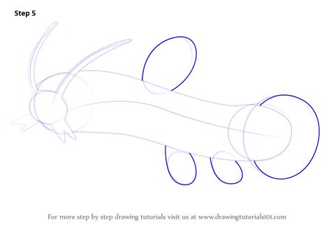 How To Draw Barboach From Pokemon Pokemon Step By Step