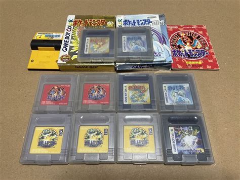 【全体的に状態が悪い】ジャンク ポケットモンスター ゲームボーイ ソフト ピカチュウ 赤 金 銀 ポケモンカードgb ニンテンドーの落札情報