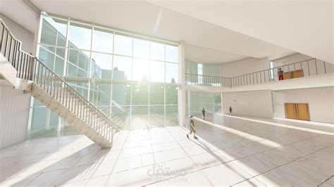 تصميم مدرسه على نمط البوست مودرن مستقل