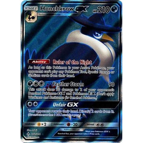 Honchkrow Gx 202214 Full Art Ultra Rare Unbroken Bonds Everymarket