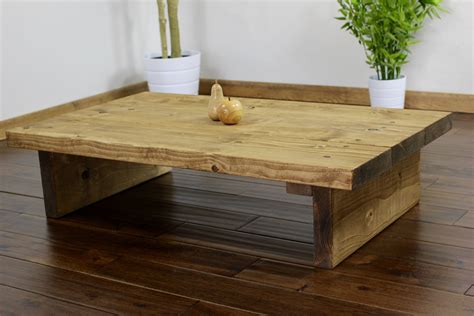 Coffee Table Rustic Wood At Connor Greer Blog