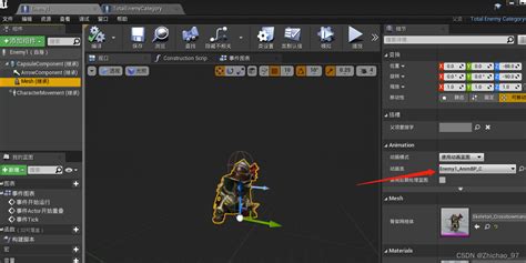 【ue4 塔防游戏系列】03 创建第一个敌人ue4 2d塔防 Csdn博客