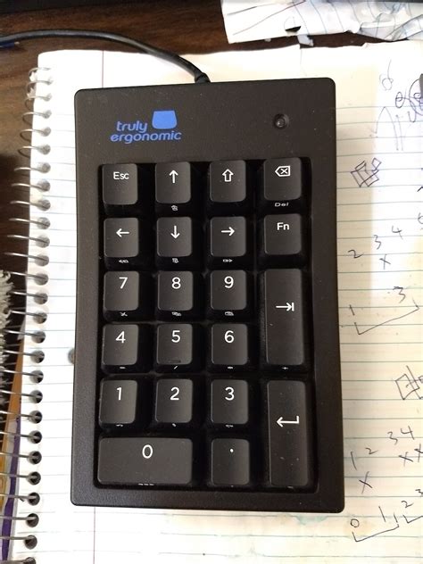 Truly Ergonomic Numeric Keypad