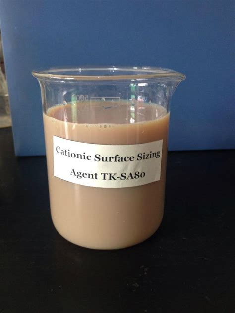 Cationic Surface Sizing Agent Tk Sa80 Tiankai China Manufacturer