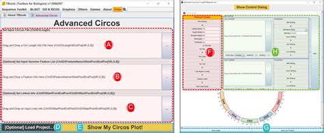 Main Interface And Parameter Panel Of Advanced Circos Ac Input File