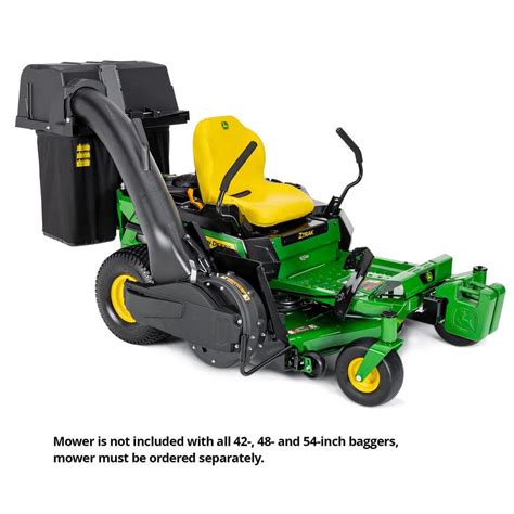 John Deere Zero Turn Mower 48 In 65 Bushel Twin Bagger Buc11344 The