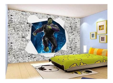 Papel De Parede d Heróis Página Quadrinhos Hq m² Nhma Parcelamento sem juros