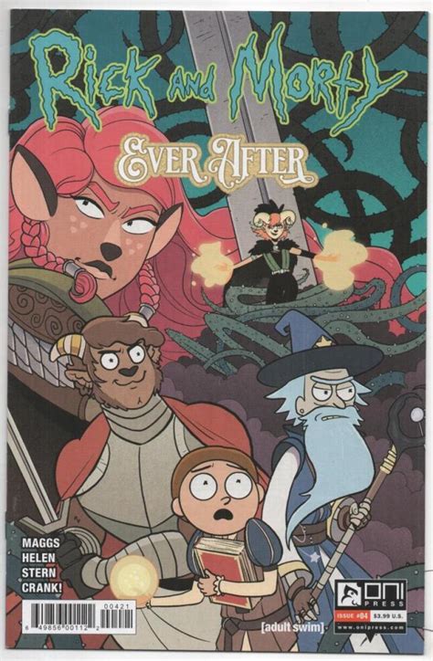 Rick And Morty Ever After 4 B 1st Nm Grandpa Oni Press From