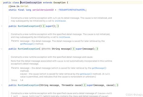 Java异常 （很详细） Csdn博客