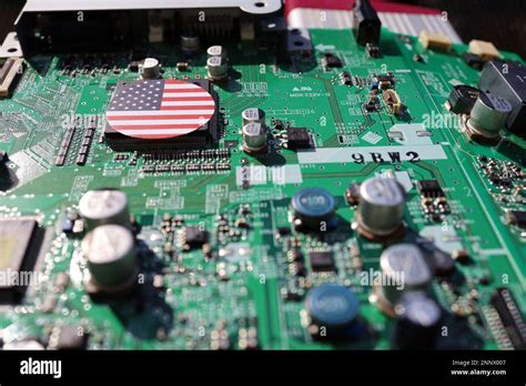 Semiconductor Printed Circuit Board Concept American Semiconductor Industry Stock Photo Alamy