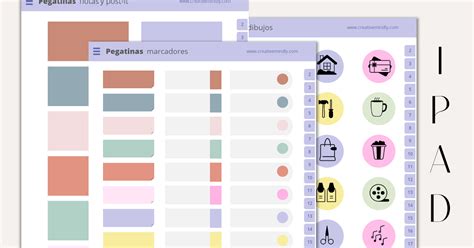 Creative Mindly Pegatinas Digitales Para IPad
