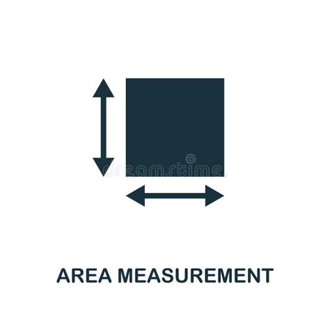 Area Measurement Icon Monochrome Style Design From Measurement Icon Collection Ui And Ux
