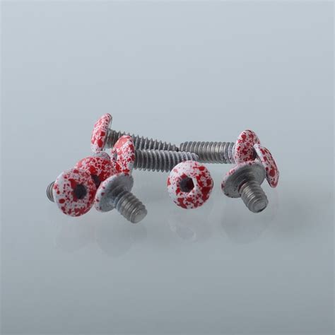 Buy Mk Mods Splatter Screw Set Kit For Sxk Bb Billet White