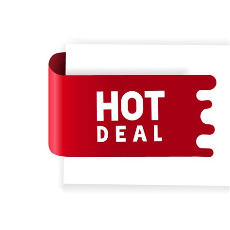 Hot Deal Banner Icon Hot Deal Design Hot Deal Template Decoration Discount Promo Poster