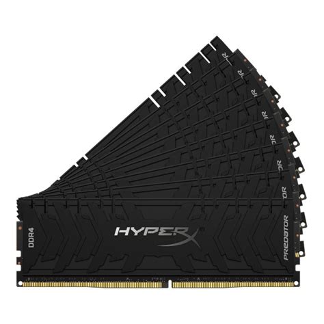 hyperx lanza nuevos módulos de memoria predator ddr4 rgb y fury ddr4 rgb de hasta 256 gb