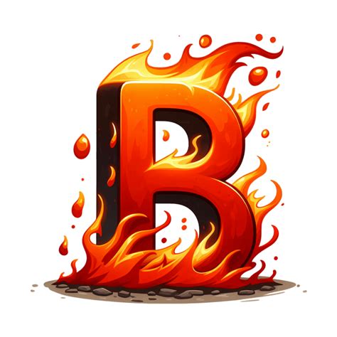 Fire Alphabet Letters Pngs For Free Download