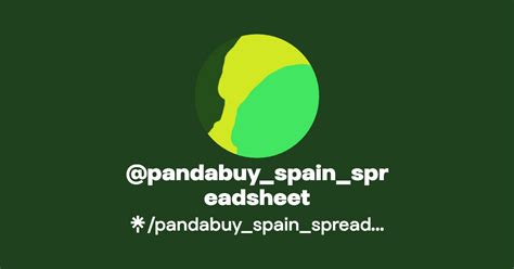 Pandabuyspainspreadsheet Linktree