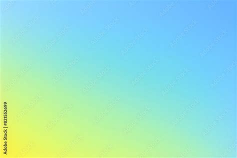 ウクライナの国旗の青と黄色の色の抽象的なぼやけたグラデーション メッシュ背景。ポスターまたはバナーのテンプレート。 Stock