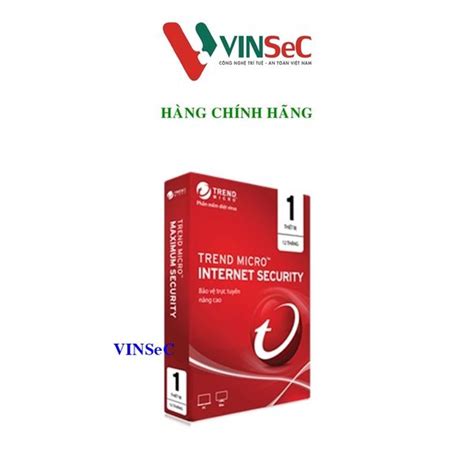 PhẦn MỀm DiỆt Virus Trend Micro Internet Security 1pc 3pc Bản Qu Vinsecvn