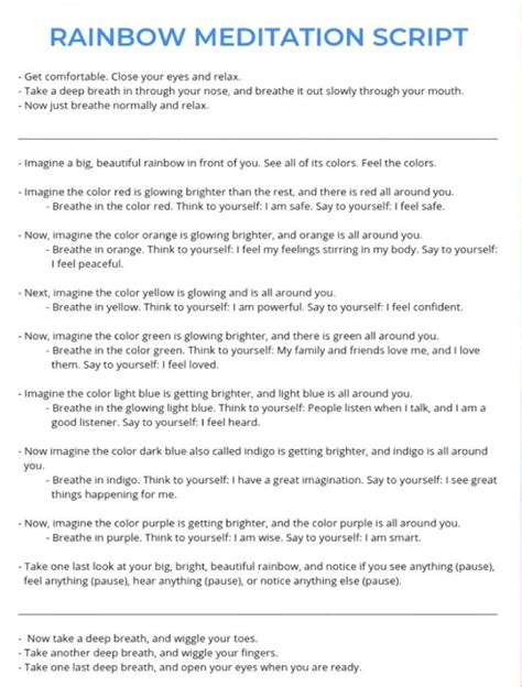 Progressive Muscle Relaxation Script Artofit