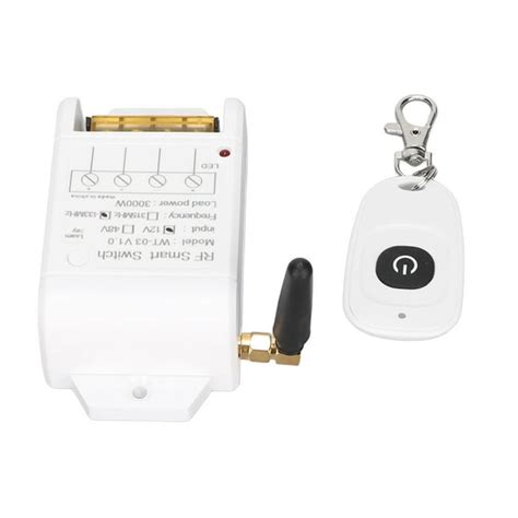 Interruptor De Relé Rf Inalámbrico 433mhz Dc 12v Interruptor De Control