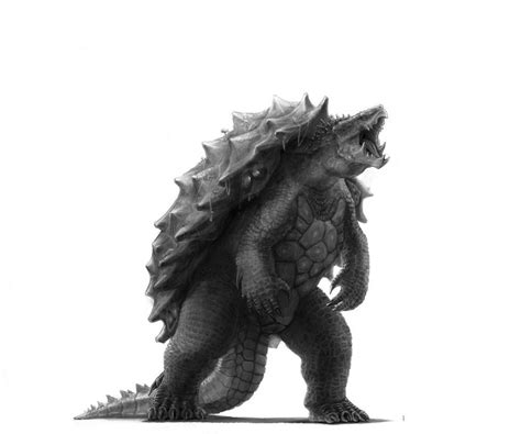 Gamera And Kenny Monsterverse Inspired By