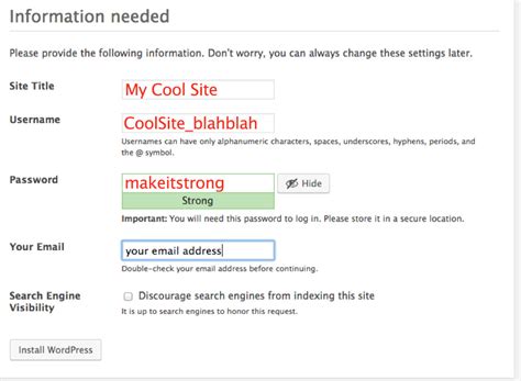 Install Wordpress Via Ftp Set Up Wordpress On Server