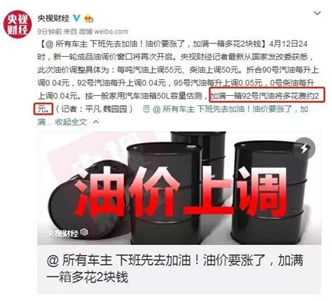 油價上調！下班趕緊去加油！ 每日頭條
