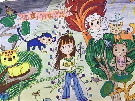 健康的绘画图片大全 健康图画 健康知识的图画 大山谷图库