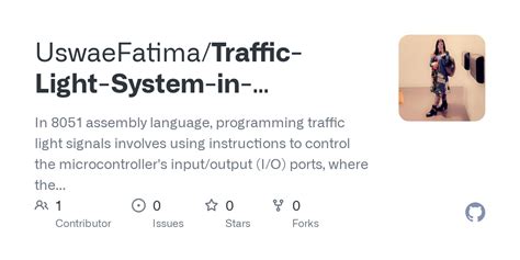 github uswaefatima traffic light system in assembly language using 8051 in 8051 assembly