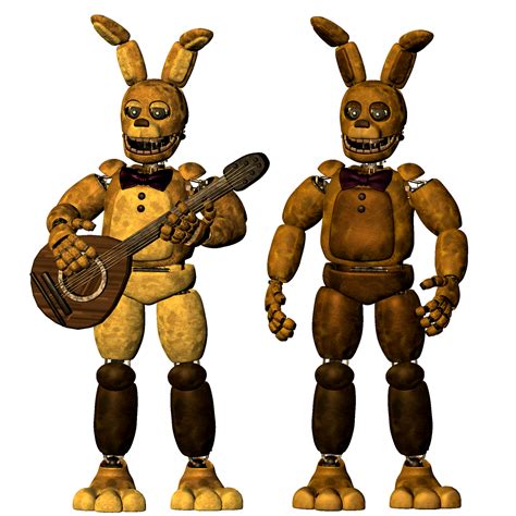 Ufmp Springbonnie Render By Stylizedfnafpack On Deviantart