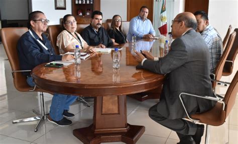 Realizan Primera Reunión Sutaspjem Y Jorge Reséndiz García Quadratín