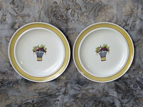 Two Directoire 10 Dinner Plates Wedgwood Etsy Dinner Plates Plates