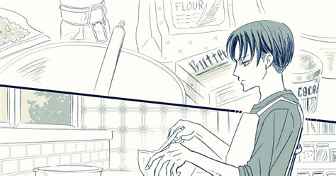 リヴァハン ホワイトデー 現パロ 豆粉（マメコ）のマンガ 進撃の巨人100users入り Pixiv