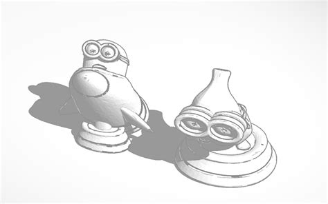 3d Design Minnion Chess Tinkercad