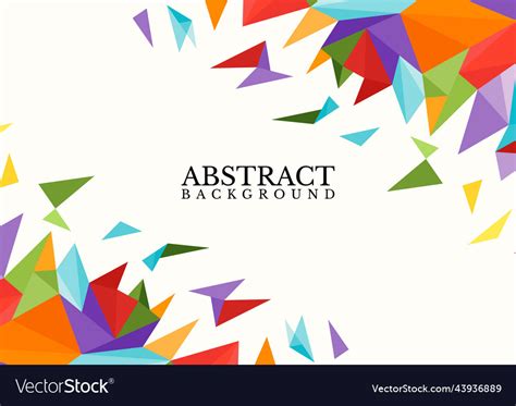Abstract Colorful Geometric Background Royalty Free Vector
