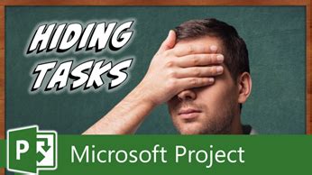 Hide Tasks In Microsoft Project Dale Howard MVP