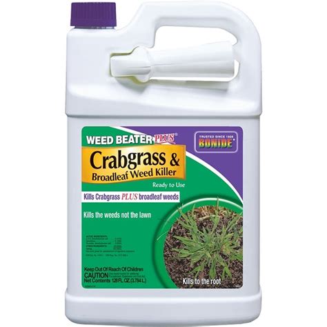 Bonide Weed Beater 0651 Crabgrass And Broadleaf Weed Killer Liquid 1 Gal