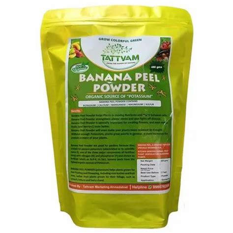 Tattvam Orange Banana Peel Powder Fertilizer Pouch At Best Price In