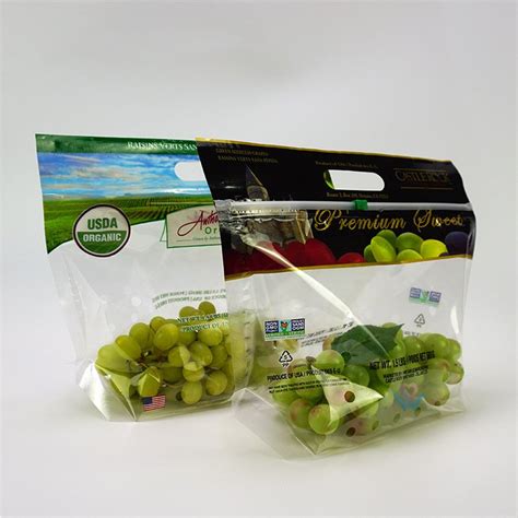 Fresh Mini Cucumbers Plastic Bags Tomato Vegetable Packaging Bag China Factory Wholesaler