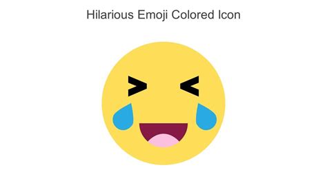 Hilarious Emoji Colored Icon In Powerpoint Pptx Png And Editable Eps Format PPT Presentation