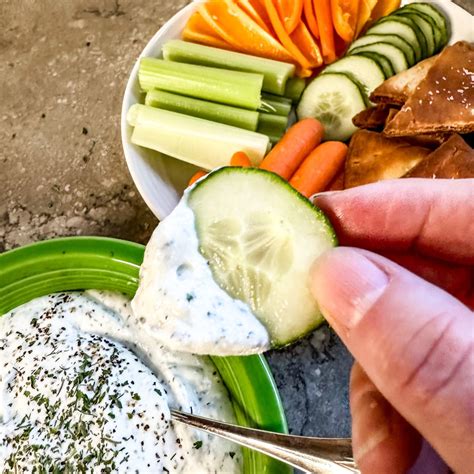 Ranch Cottage Cheese Dip Laughing Rooster Eats