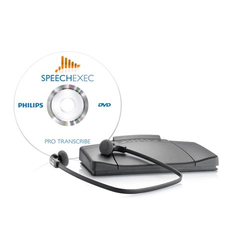 Philips Lfh7277 Speechexec Pro Digital Transcription Kit 2 Year