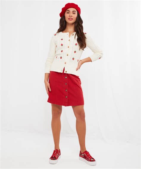 Summer Strawberry Cardigan Womens Knitwear Joe Browns