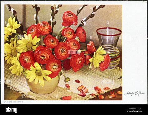 Blumenstrauß In Der Vase Stockfotos und bilder Kaufen Alamy