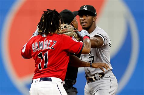 Twitter Drags Tim Anderson After Jose Ramirez Knocks Him Out