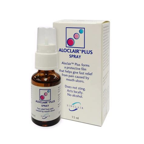 Aloclair Plus Gengigel Aftamed Hfmd Mouth Ulcer Spray 15ml Shopee